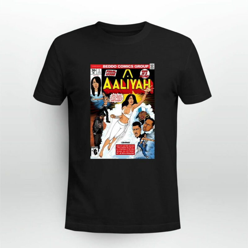 Aaliyah Vintage Comic Rap Hip Hop RnB Aaliyah Aaliyah Aaliyah Tee ...
